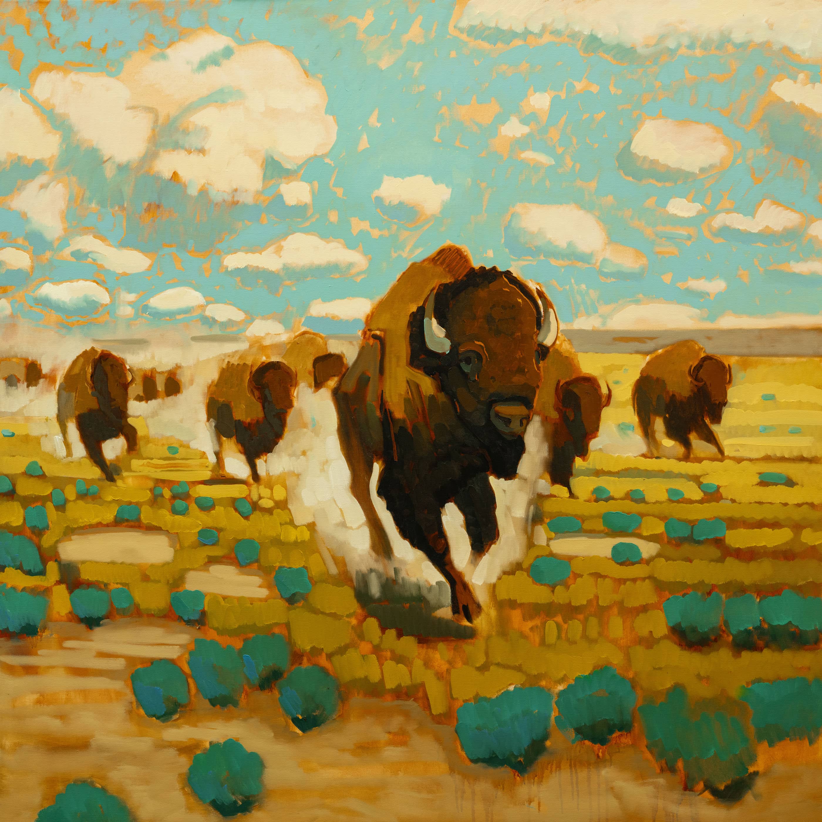 Jeff Weir Western Art- Oil Paintings and Sculptures