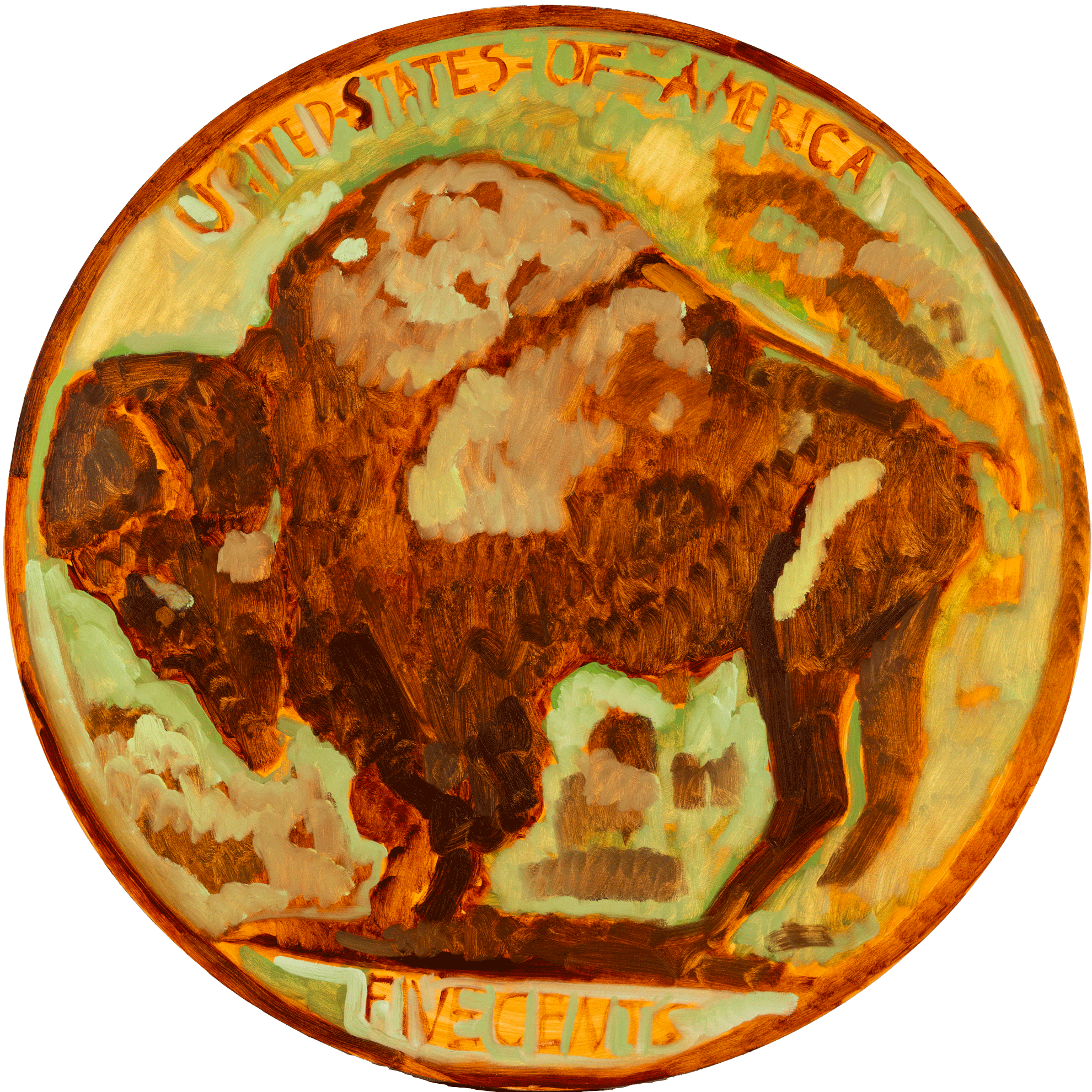 BUFFALO NICKEL BACK
